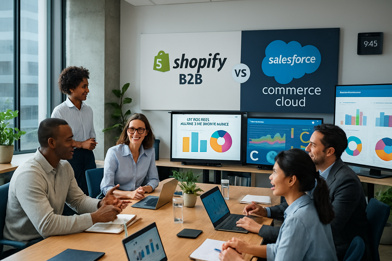 Shopify B2B vs Salesforce Commerce Cloud: Platform Comparison 2026